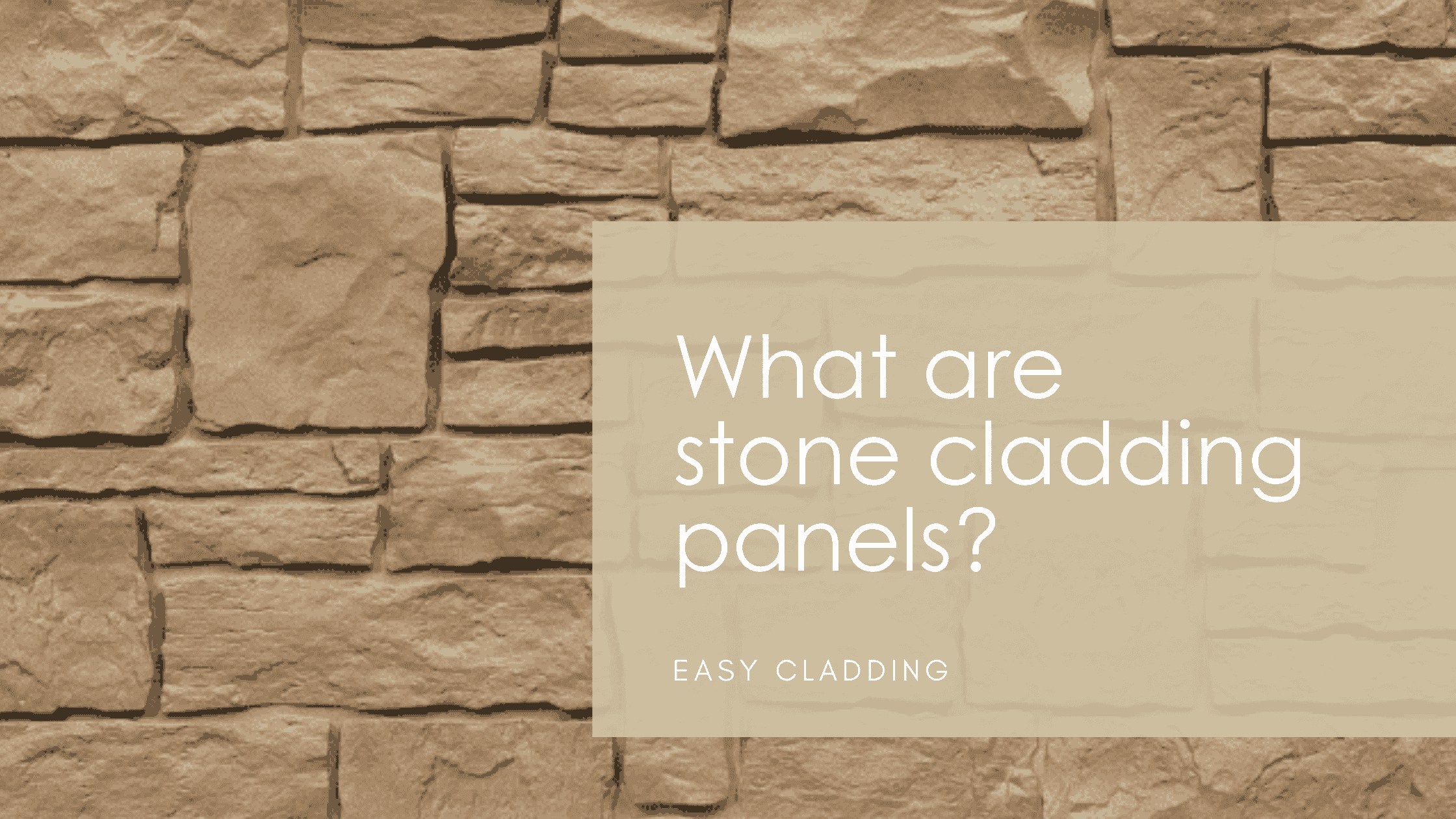 What Are Stone Cladding Panels? A Complete Guide – Easy Cladding Ltd