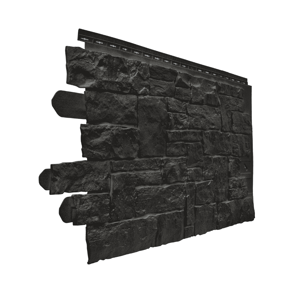 Dark Gray Stacked Stone LEDGESTONE Stonetek Natural Stone | Stacked